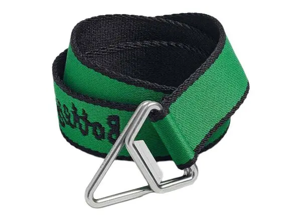 Bottega Veneta Tech Belt - Black/green
