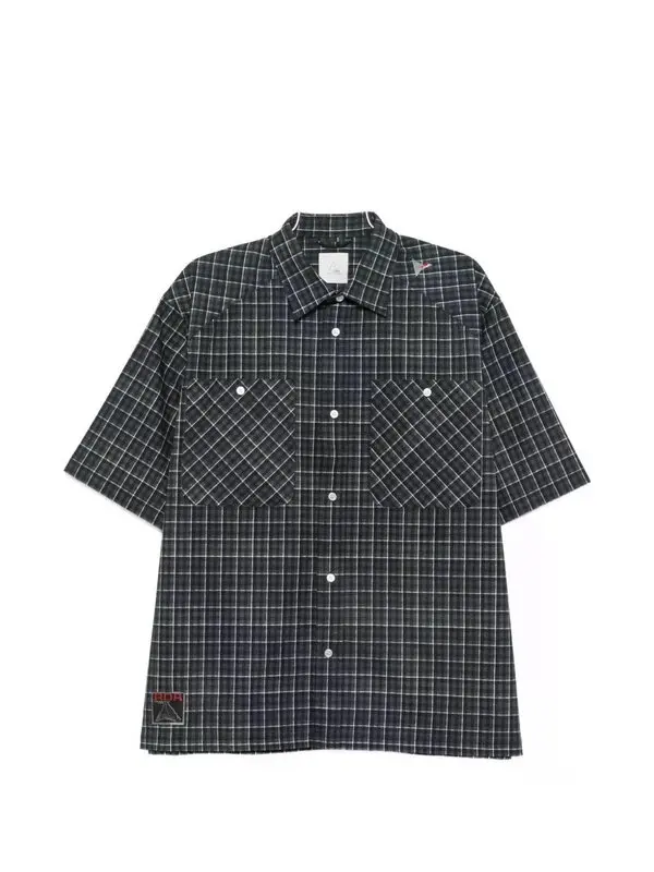 ROA Check-print Short-sleeve Shirt