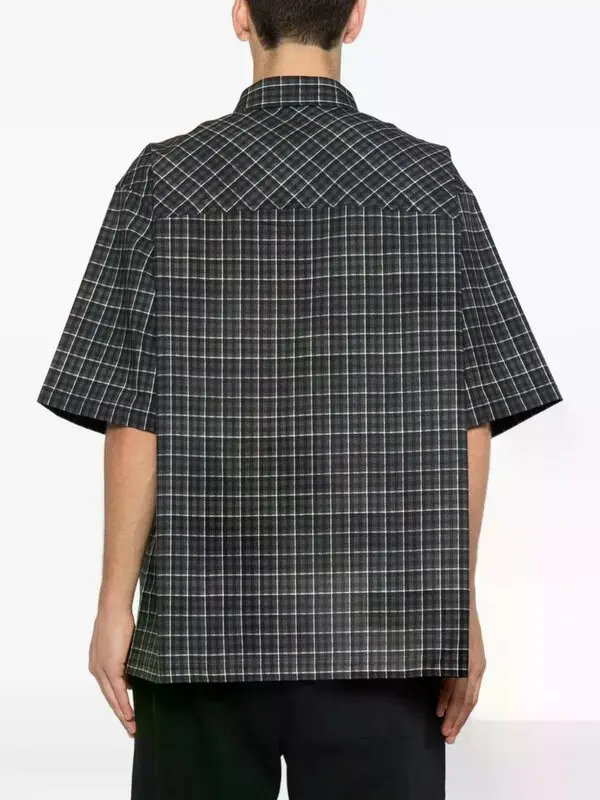 ROA Check-print Short-sleeve Shirt