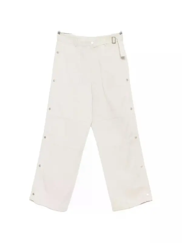 CARRER Knox Press-stud Wide-leg Trousers