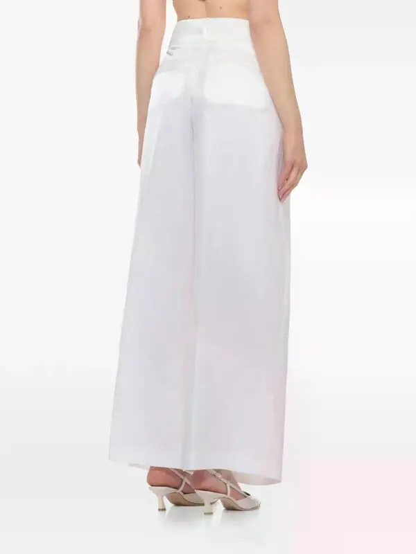 Peserico Belted Trousers - White