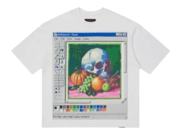 GODSPEED Gs Paint T-shirt - White