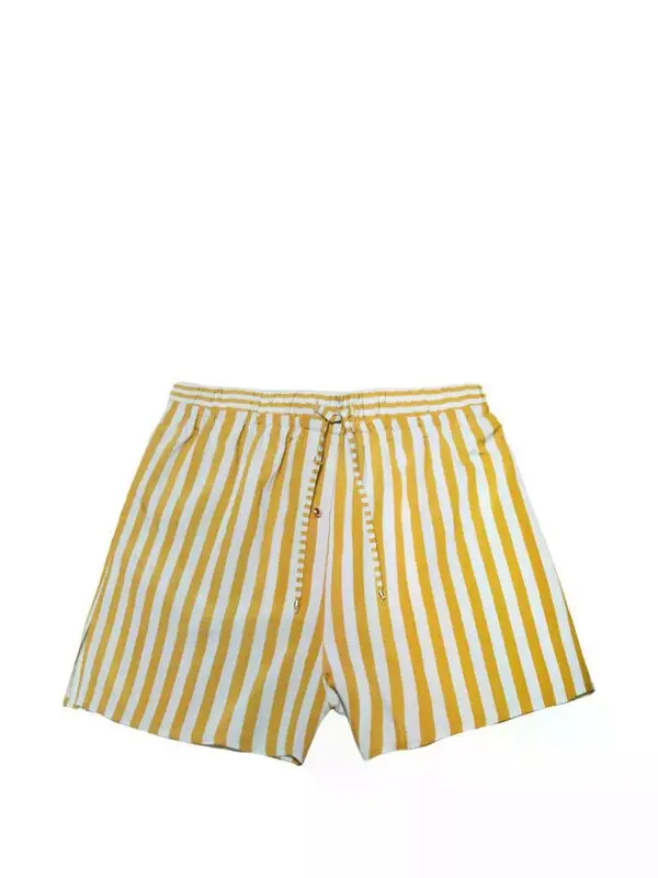 SESSUN Vertical Stripe Drawstring Shorts