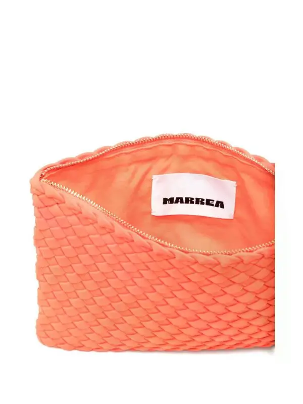 MARREA Woven Design Clutch Bag