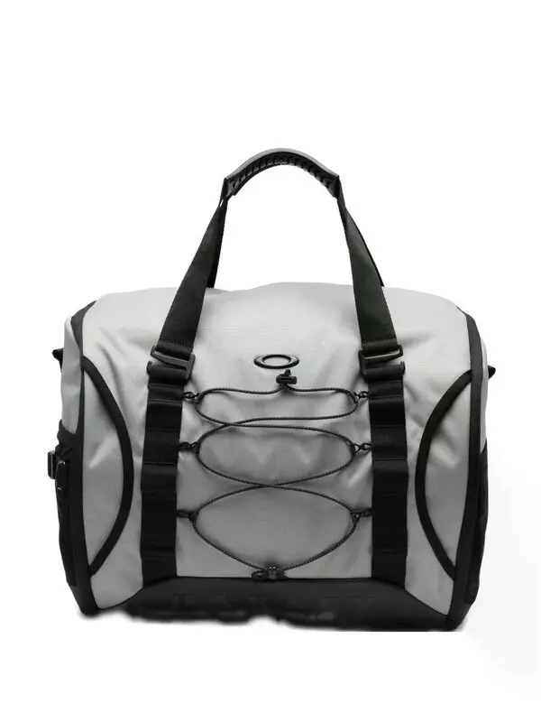 Oakley Bungee-cord Panelled Tote Bag - Grey