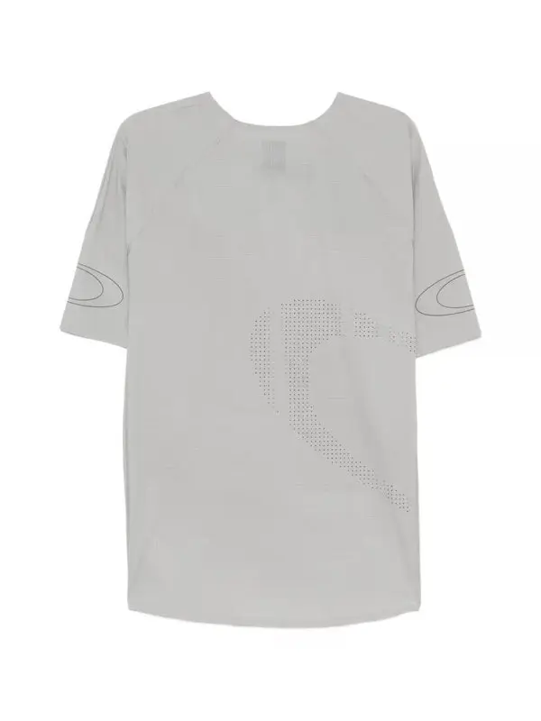 Oakley Seeker Whip Logo-print Raglan-sleeve T-shirt - Grey
