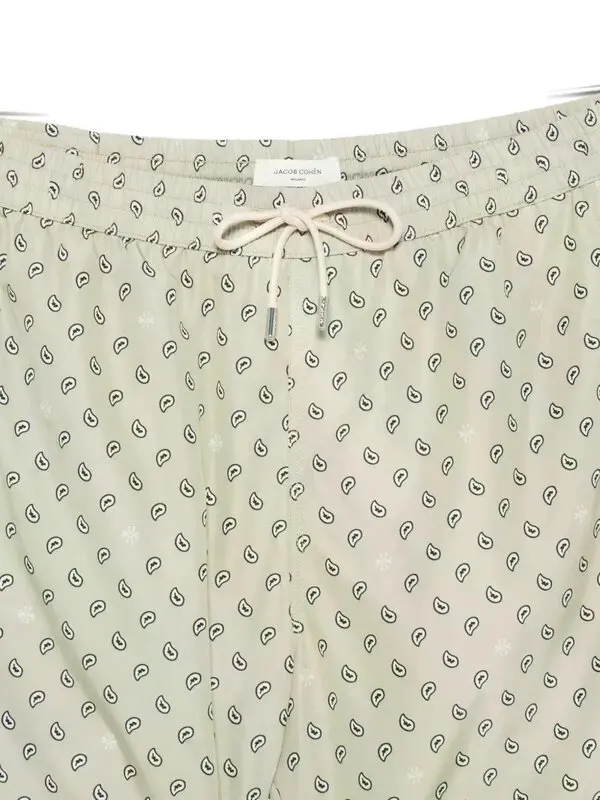 Jacob Cohen Paisley Swim Shorts - Green