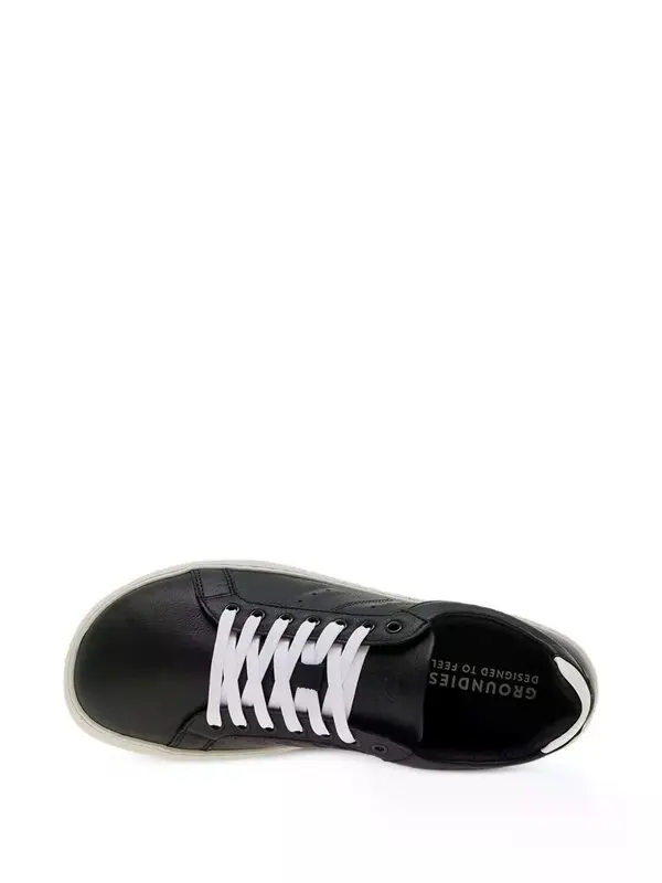 GROUNDIES Round-toe Lace-up Sneakers