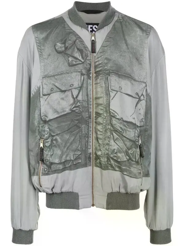DIESEL® Printed Bomber Jacket