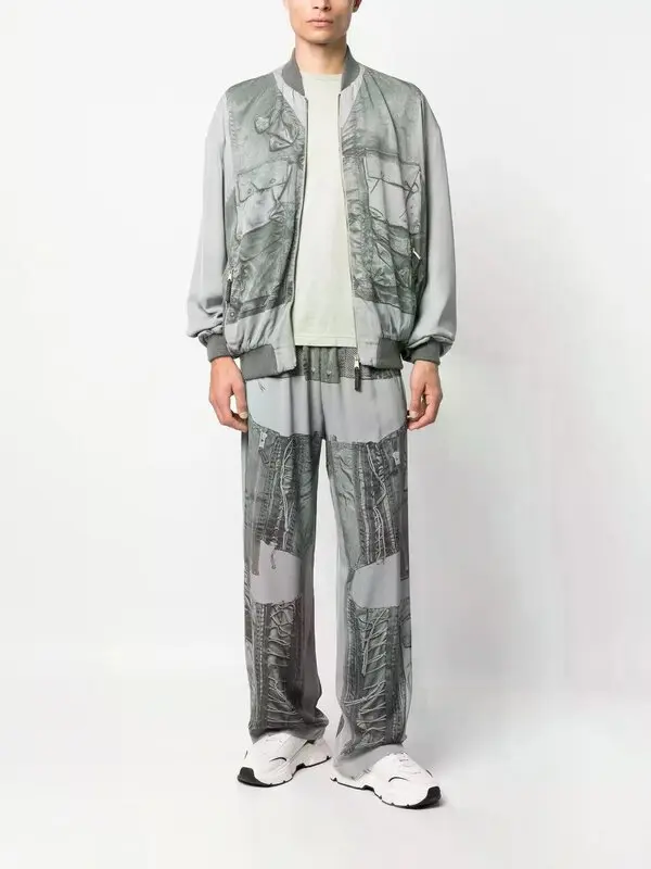 DIESEL® Printed Bomber Jacket