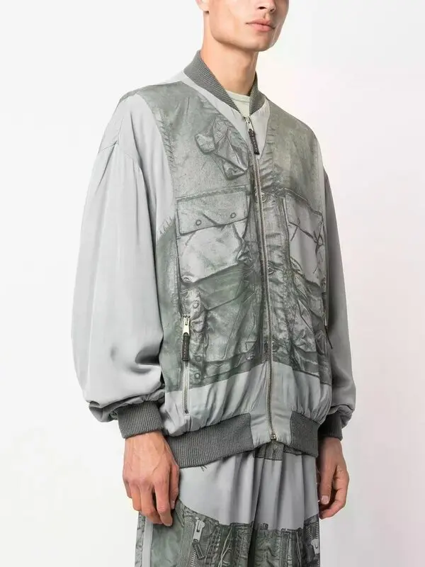 DIESEL® Printed Bomber Jacket