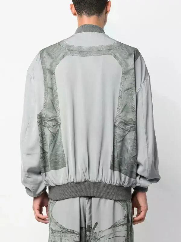 DIESEL® Printed Bomber Jacket