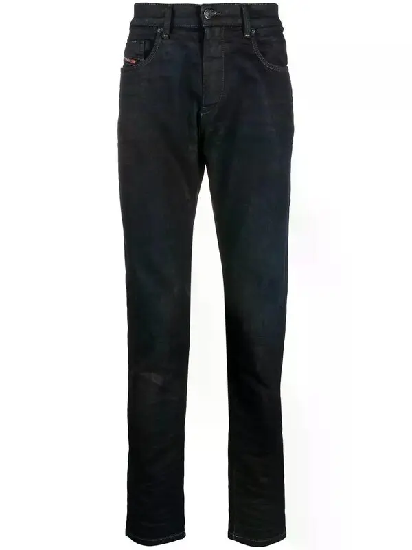DIESEL® D-strukt Slim Fit Jeans - Blue