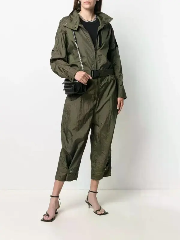 DIESEL® Long-sleeved Zip-up Jumpsuit