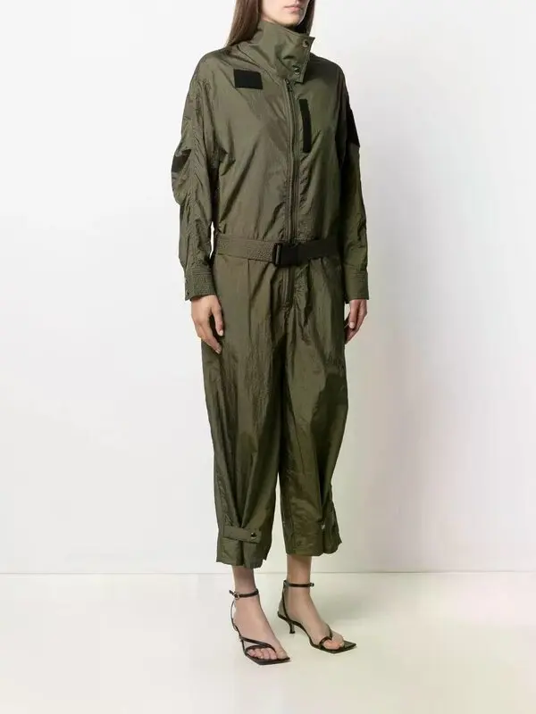 DIESEL® Long-sleeved Zip-up Jumpsuit