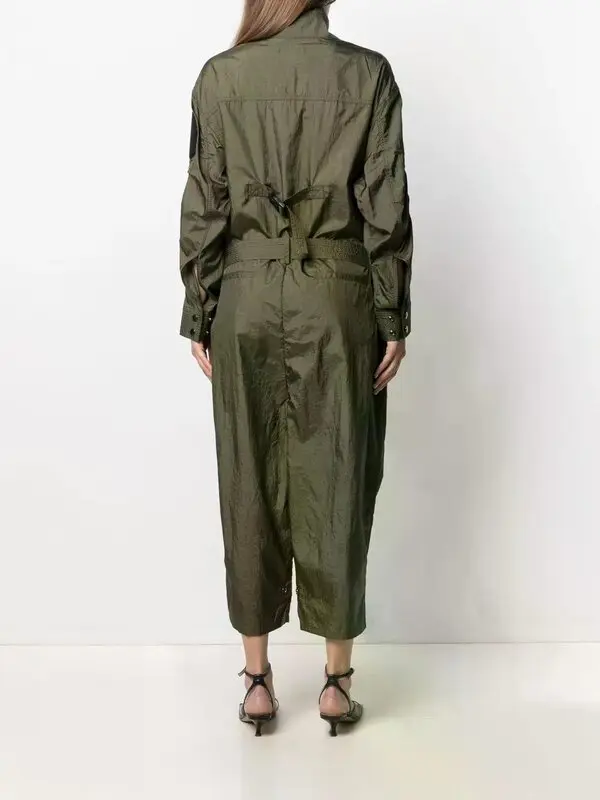 DIESEL® Long-sleeved Zip-up Jumpsuit