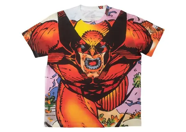 BAIT X Wolverine All Over Sublimated Tee Shirt