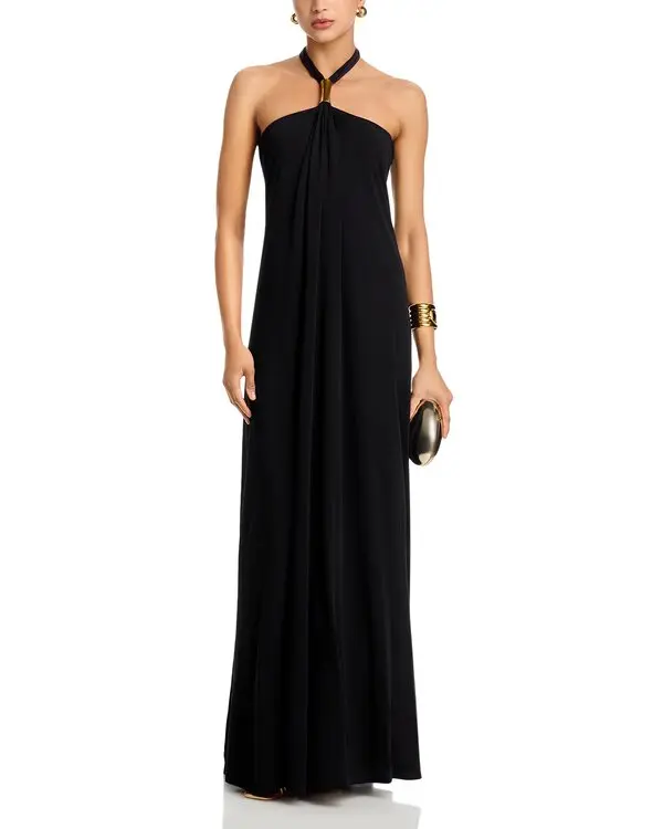 Ramy Brook Meredith Halter Neck Gown