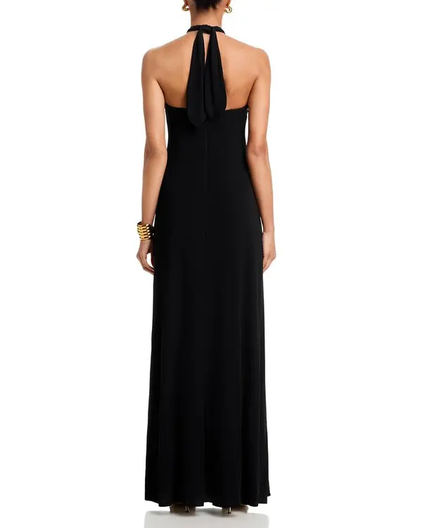 Ramy Brook Meredith Halter Neck Gown