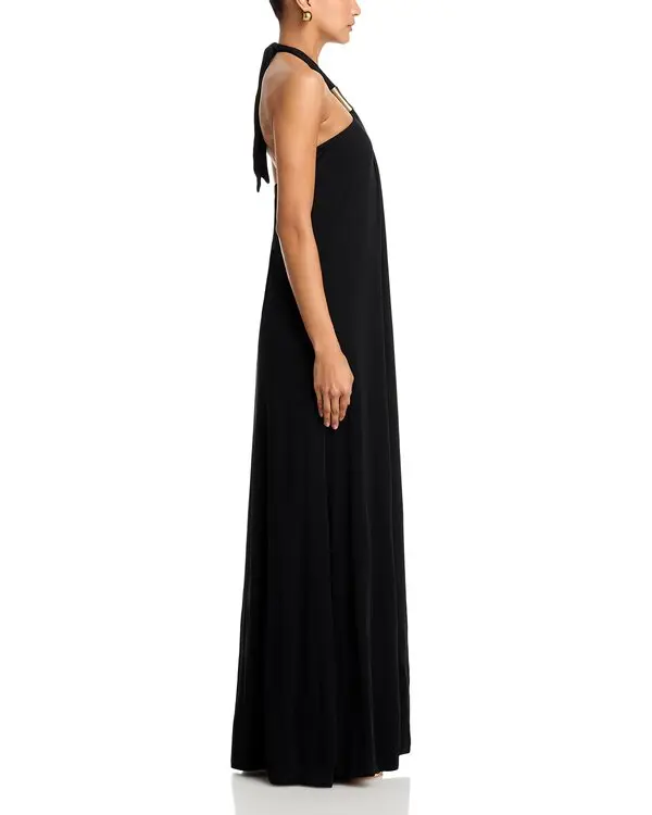 Ramy Brook Meredith Halter Neck Gown
