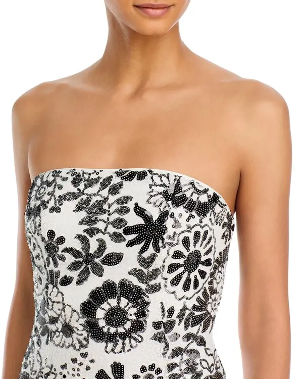 Ramy Brook Bonnie Strapless Sequin Dress