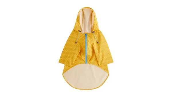 Kith X Wagwear Nylon Rainbreaker With Hood - Yellow