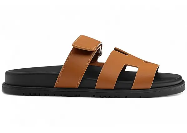 Hermès Chypre Sandal Calfskin - Naturel