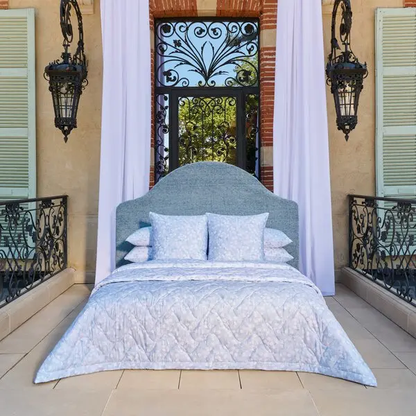 ANNE DE SOLENE Rosee Printed Quilted Coverlet, Queen