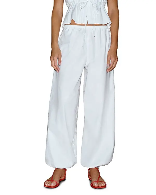 REFORMATION Aven Pants - White