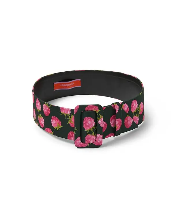 La DoubleJ Medium Belt - Lampone Mini Emerald