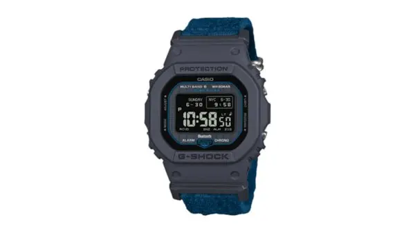 Casio G-shock 5600 Series Watch With Case And Fabric Strap - Resin