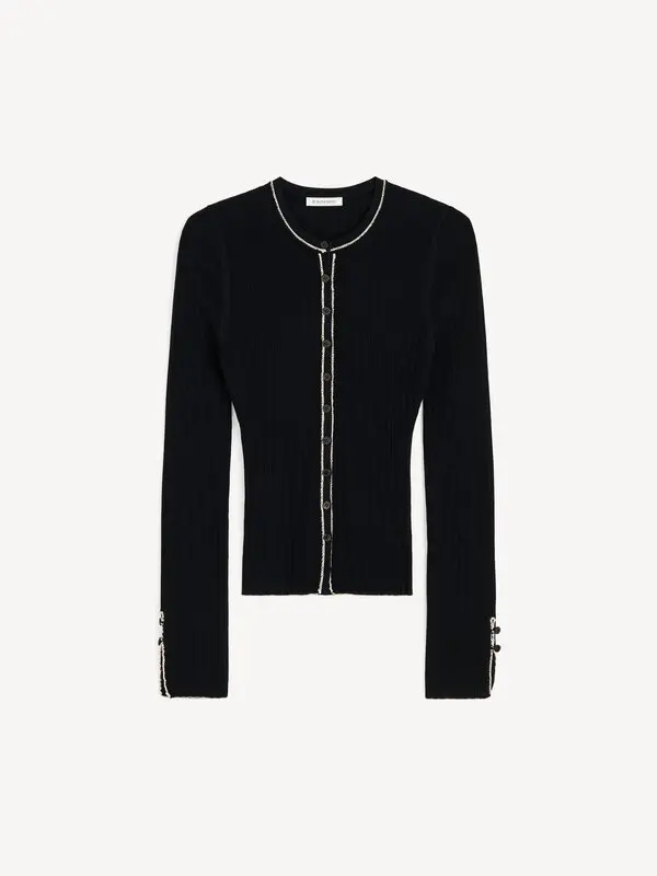 BY MALENE BIRGER Benny Cardigan - Black