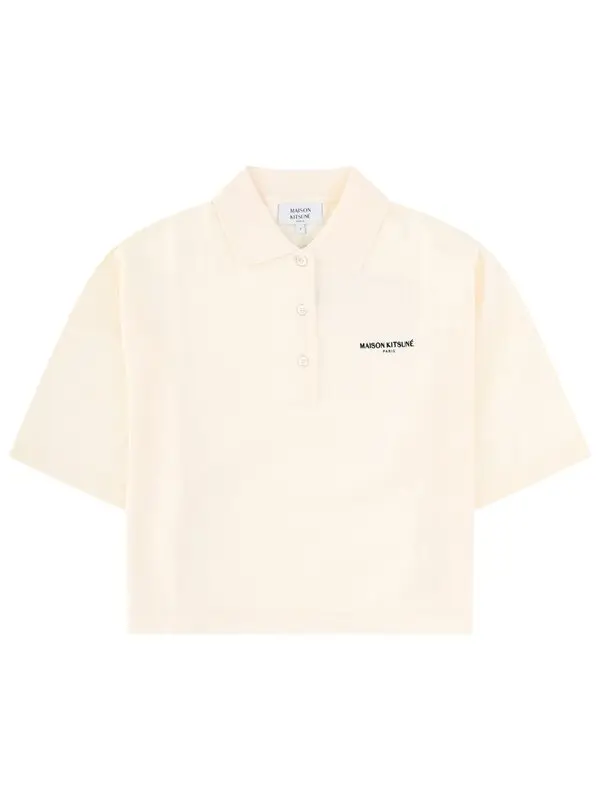 Maison Kitsuné Polo With Logo