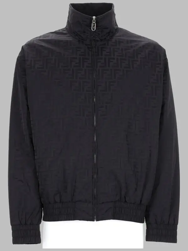 Fendi Ff Motif Bomber Jacket