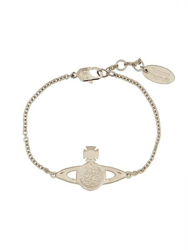 VIVIENNE WESTWOOD Mini Bas Relief Bracelet - Silver