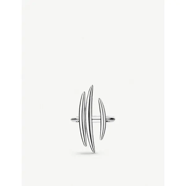 SHAUN LEANE Sterling Quill Triple Bar Ring - Silver