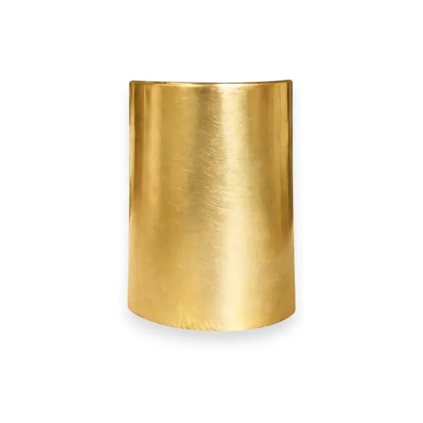 ORIAKU STUDIO Finye Arm Cuff Plated Goddess Cuff Handcrafted In Senegal - Gold