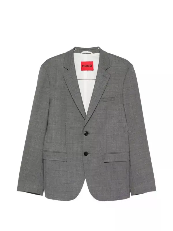 BOSS Single-breasted Notched-lapels Jacket