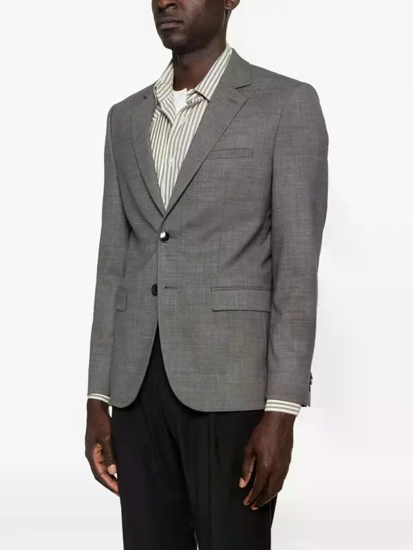 BOSS Single-breasted Notched-lapels Jacket