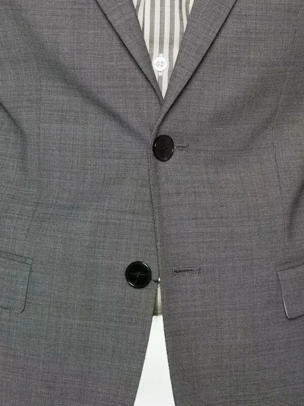 BOSS Single-breasted Notched-lapels Jacket