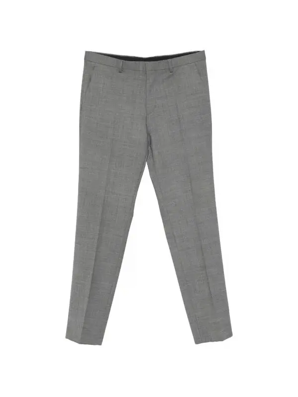 BOSS Slim-fit Tailored Trousers - Grey