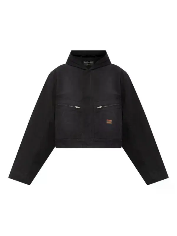 Balenciaga Hooded Zip-up Jacket
