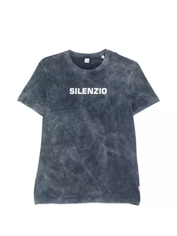 Aspesi Acid-wash Cotton T-shirt - Grey