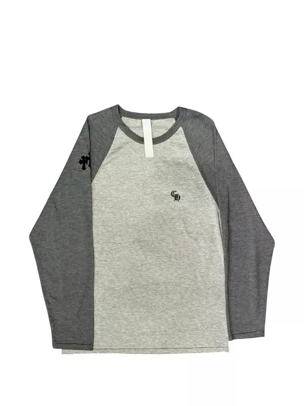 Chrome Hearts Henley Baseball 3 Cross-patch T-shirt
