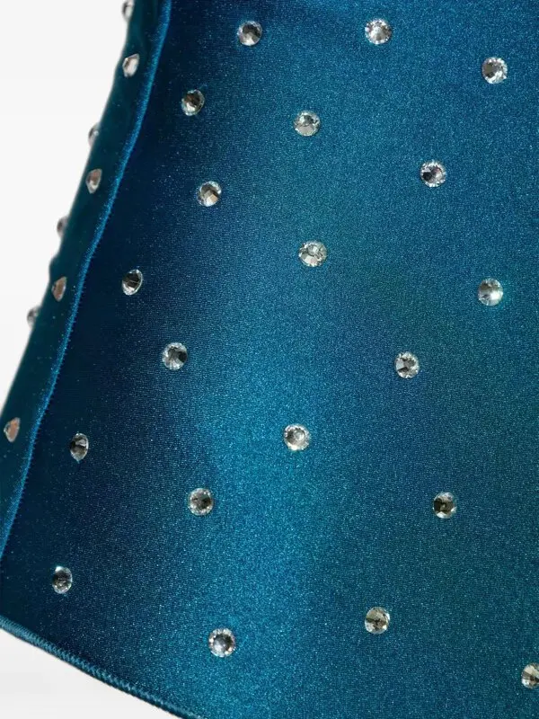 Oseree Embellished One-piece Swimsuit - Blue