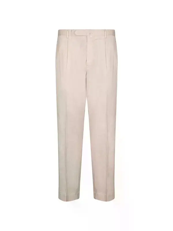 DELL'OGLIO Pleated Tailored Trousers