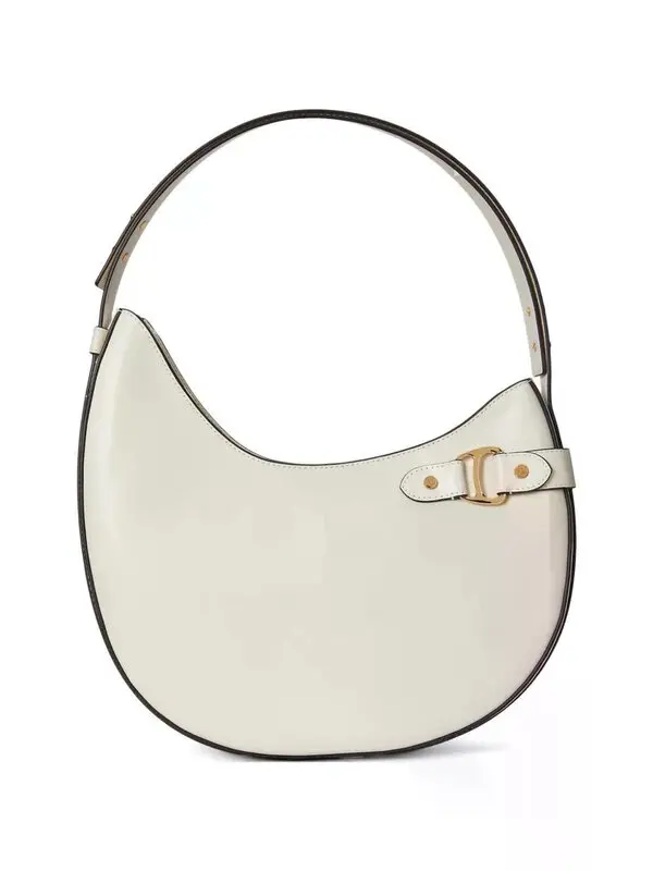 Ralph Lauren Tasha Leather Shoulder Bag - Neutrals