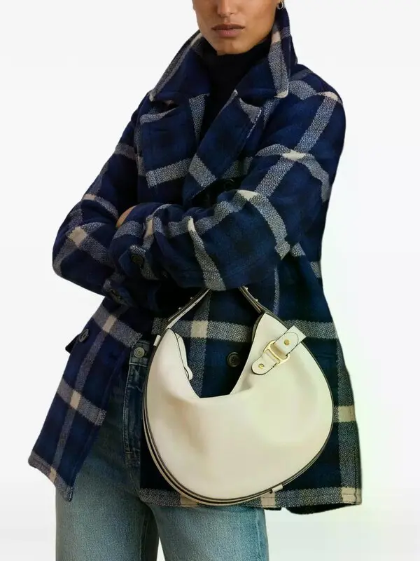 Ralph Lauren Tasha Leather Shoulder Bag - Neutrals