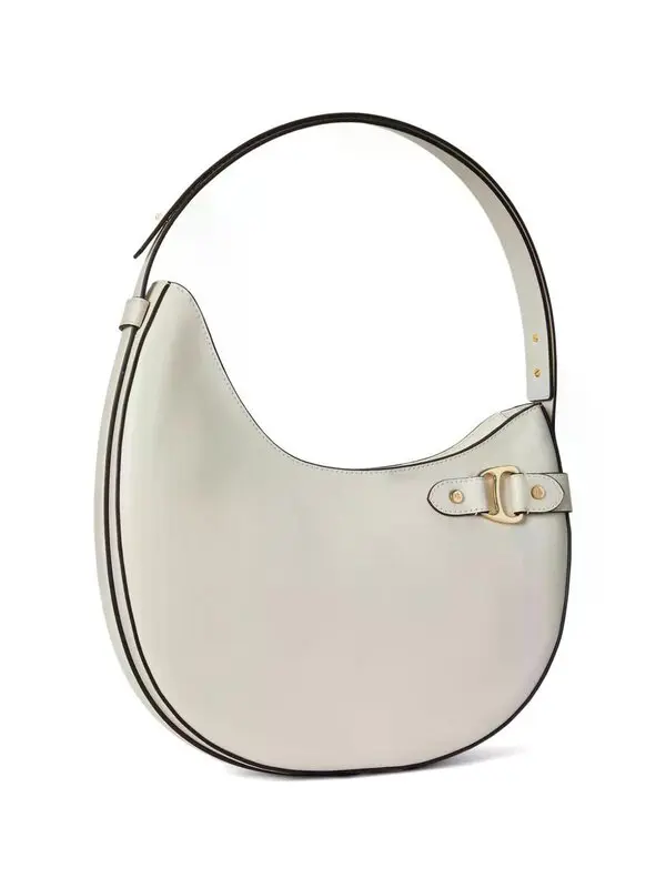 Ralph Lauren Tasha Leather Shoulder Bag - Neutrals