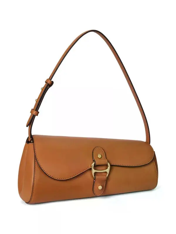 Ralph Lauren Medium Tasha D-ring Leather Shoulder Bag